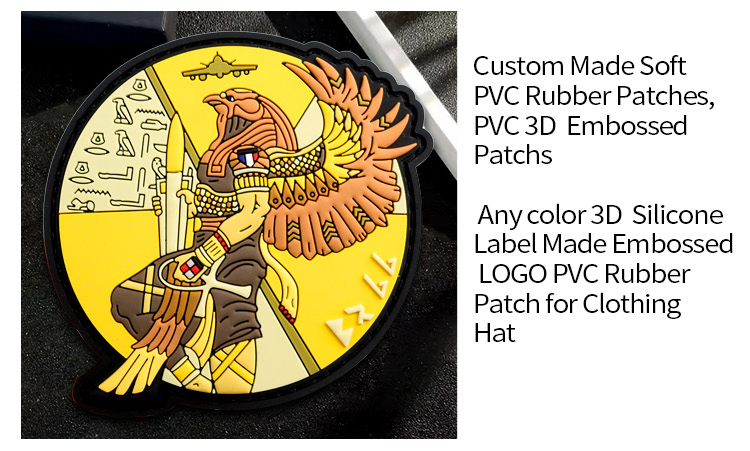 Personalized Embossed PVC Patch For Hats - Buy pvc patch for hats ...